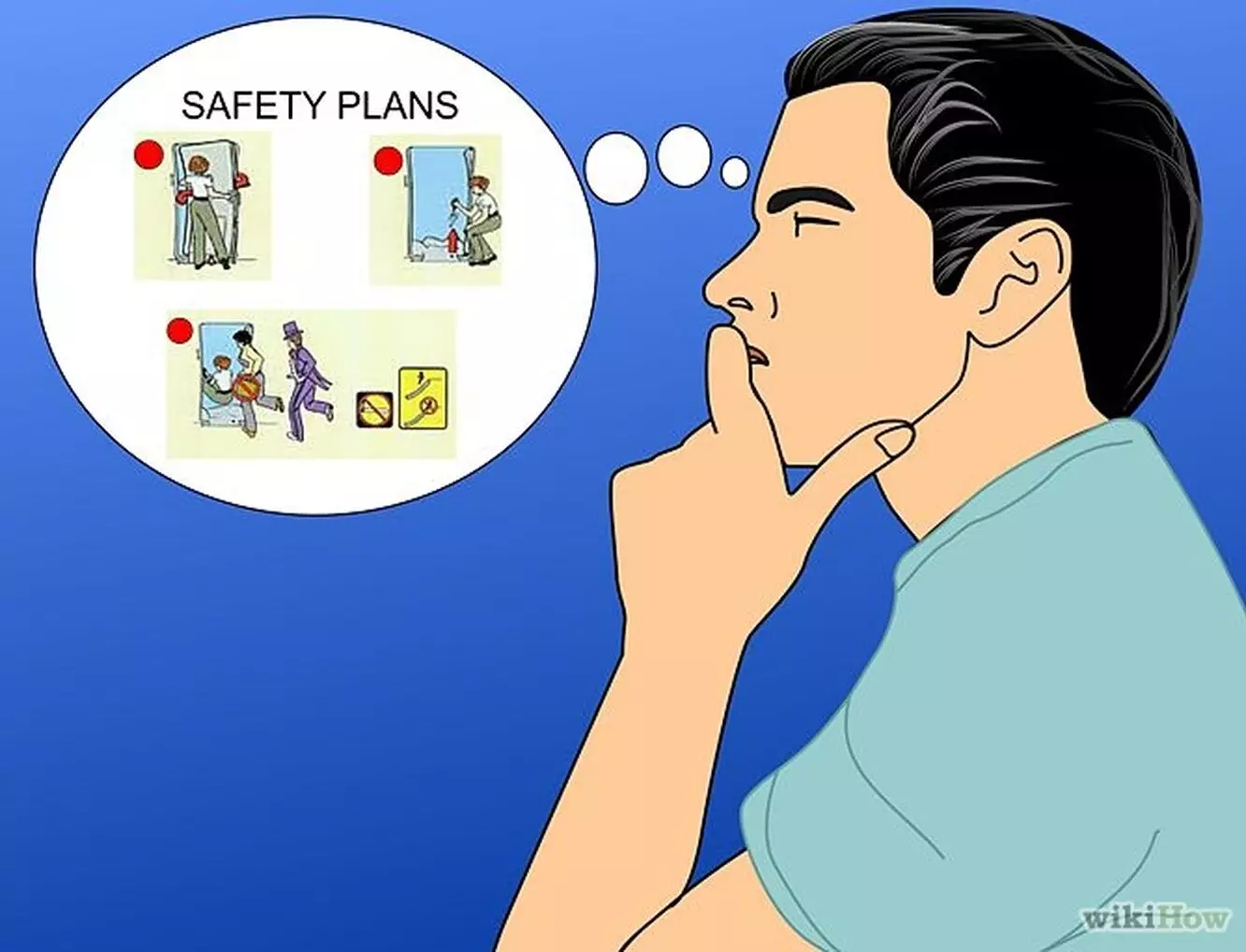 Треба да формулирате сопствен план за акција во случај на авионска несреќа.
