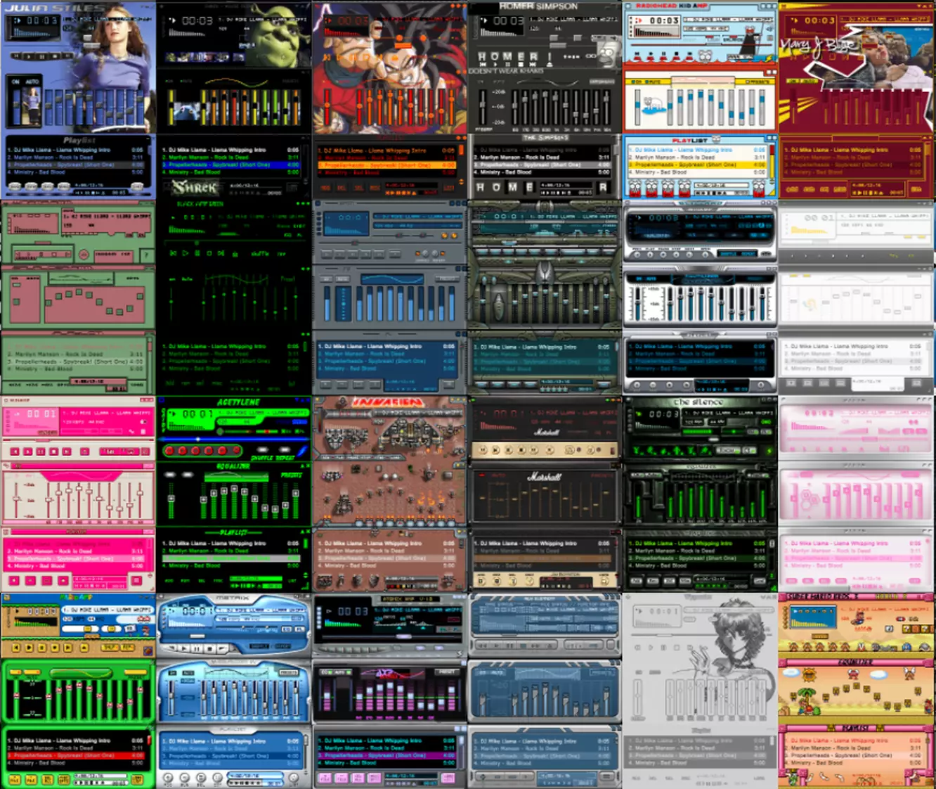 Winamp 皮膚博物館