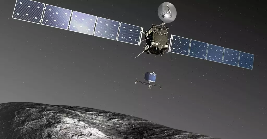 Awọn ohun elo 7 Rosetta Yoo Firanṣẹ si Comet