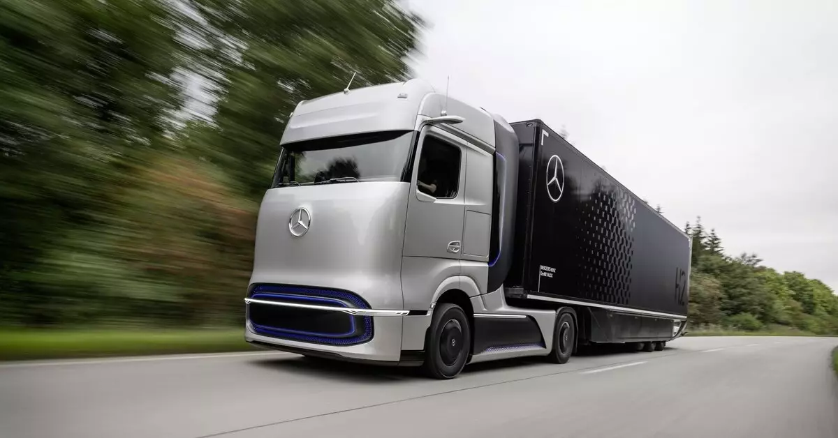 UMercedes-Benz ubonise ilori esebenza nge-hydrogen