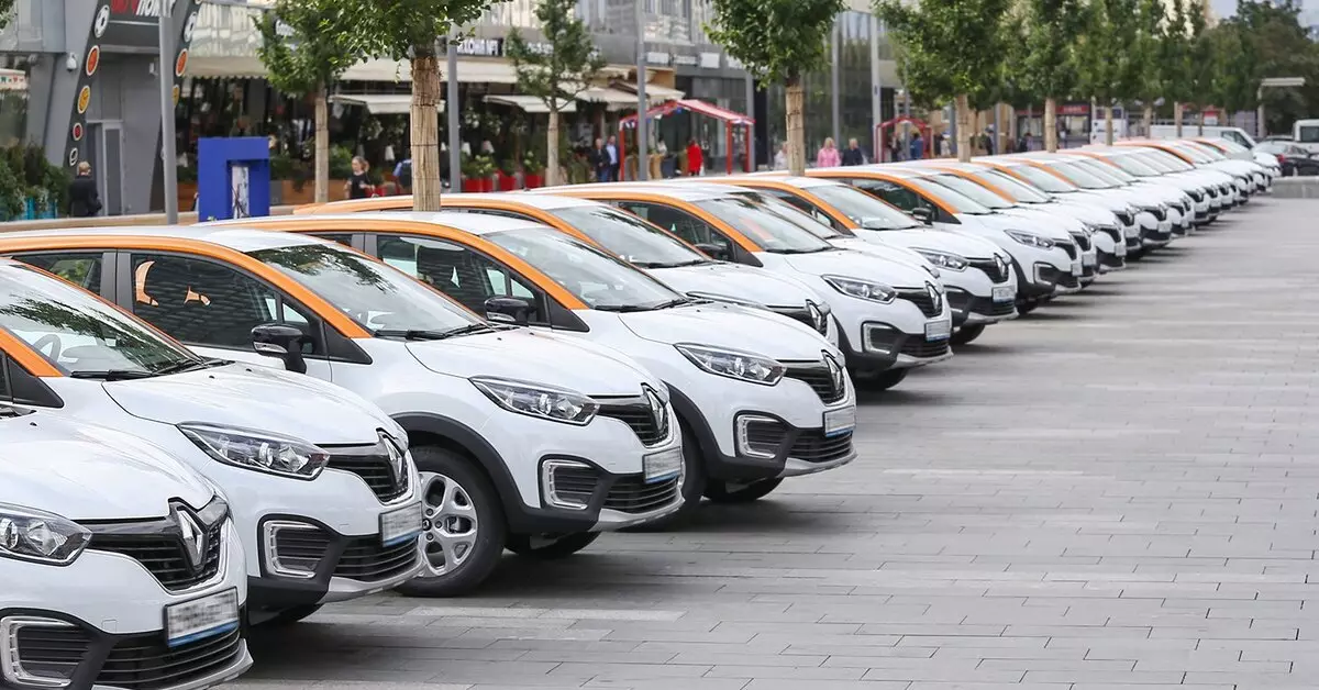 I-Depttrans yaseMoscow iya kutsala iimoto zabucala kwi-carsharing