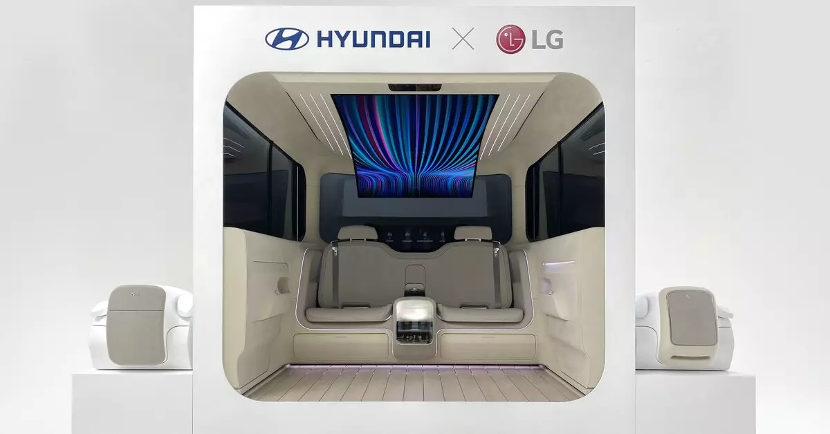 Hyundai مستقبل جي ڪار جي اندروني جو هڪ prototype ڏيکاريو