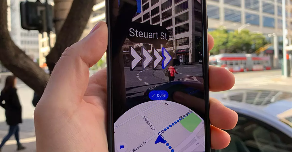 Google will put virtual tips on maps