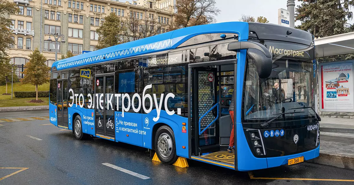 Moskvo superis Eŭropon en la nombro de elektraj busoj