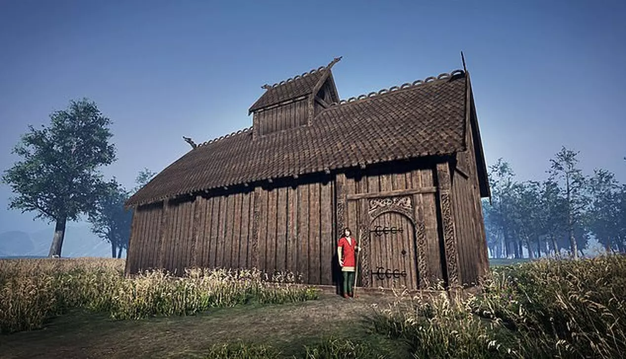 Tai atrodė kaip senovės vikingų šventykla