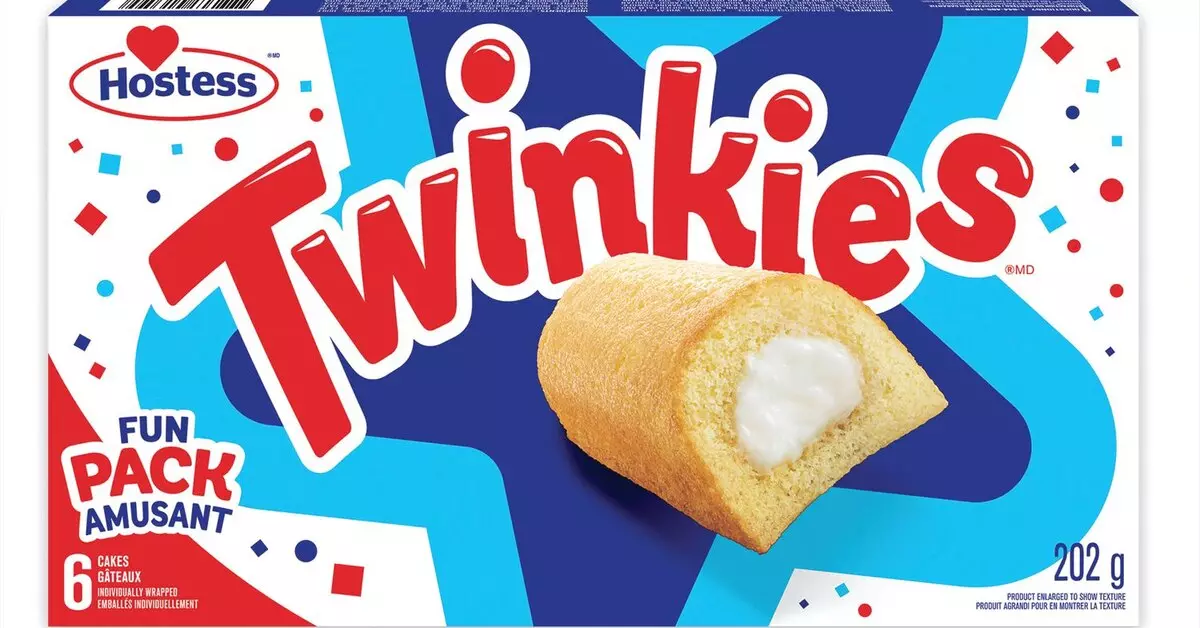 Um estranho cogumelo cresceu em cupcakes Twinkie