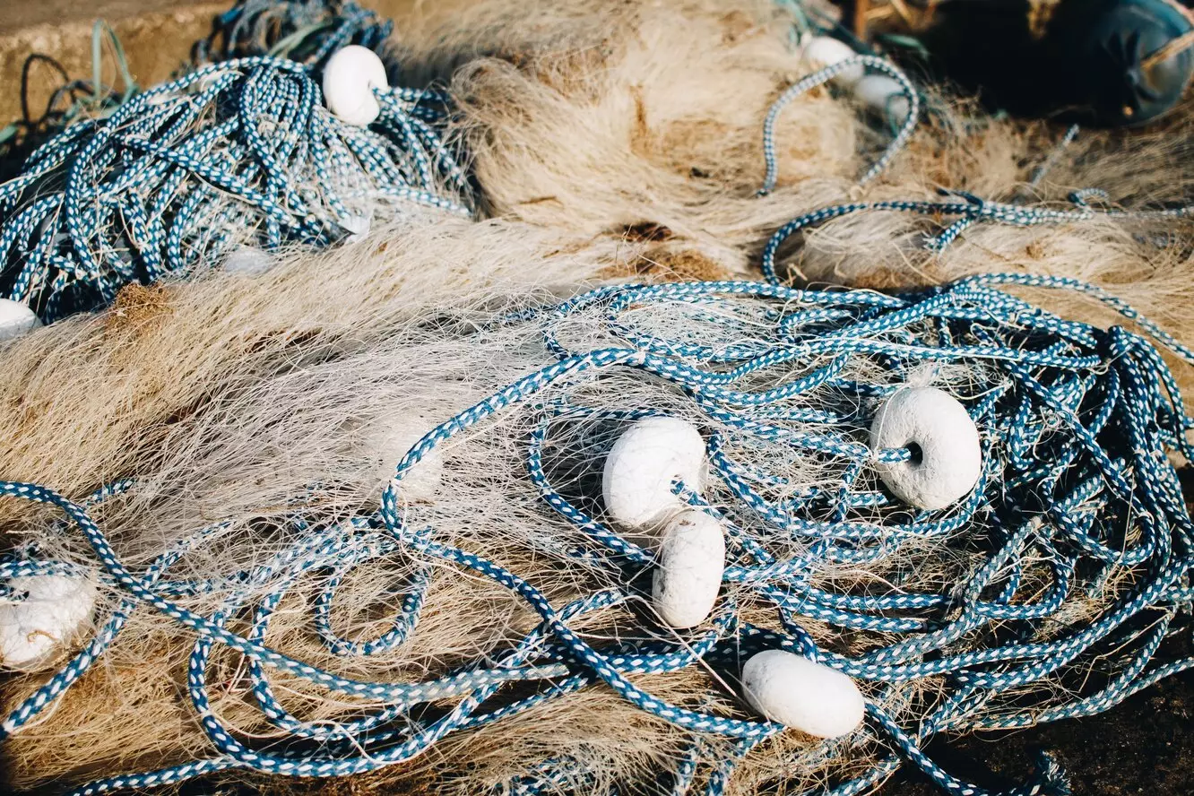 Ghost nets accounted for 10% of all debris in the ocean