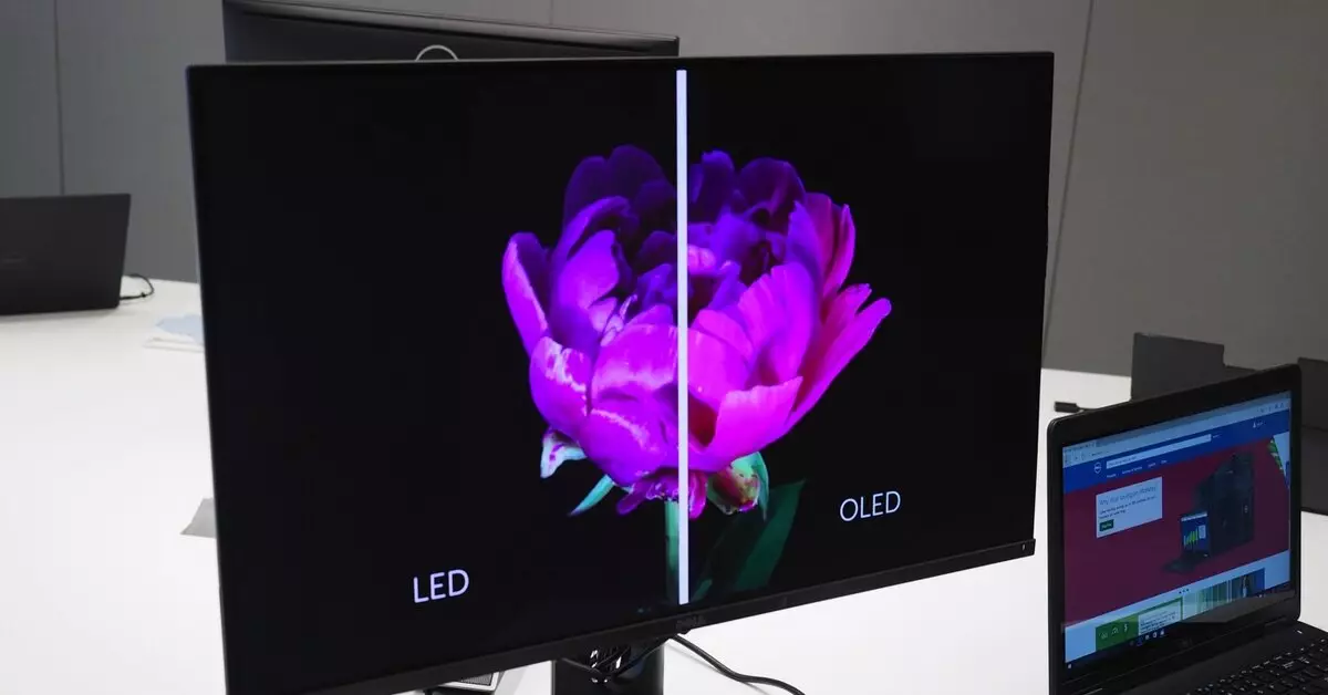 Panel surya ngabantosan nyiptakeun tampilan OLED énggal