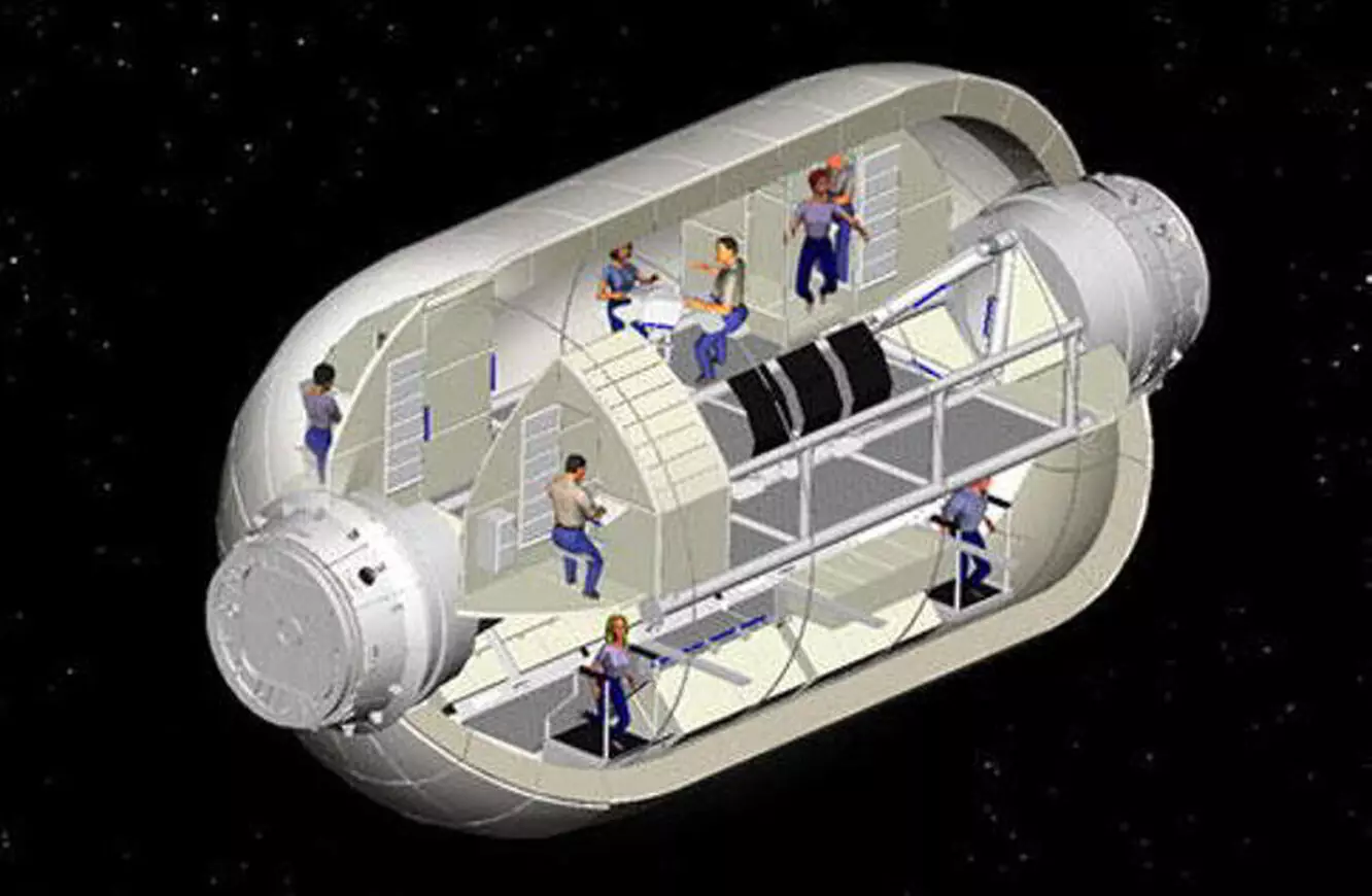1990 मा, NASA ले TransHab inflatable स्पेस स्टेशन को विकास गर्यो। र यद्यपि यो कहिल्यै लागू भएन, विचार निजी कम्पनी Bigelow Aerospace द्वारा उठाएको थियो। 2006 र 2007 मा, पहिलो दुई inflatable मोड्युलहरू अन्तरिक्षमा गए। त्यस्ता गाडीहरूलाई धेरै कम इन्धन चाहिन्छ र अन्तरिक्षमा डेलिभर गर्न धेरै सजिलो हुन्छ। भविष्यमा, त्यस्ता ब्लकहरूबाट नयाँ अर्बिटल स्टेशनहरू निर्माण हुँदैछन्।
