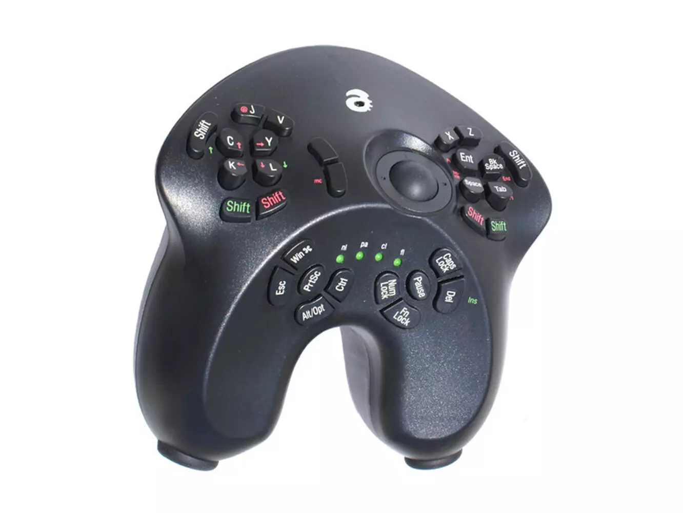 The strange iGrip controller was supposed to combine the functions of a joystick, keyboard and mouse, allowing you to type 50+ words per minute thanks to the convenient layout of the keys. In fact, everything turned out to be far from so rosy, and the price of $ 130 did not attract anyone.