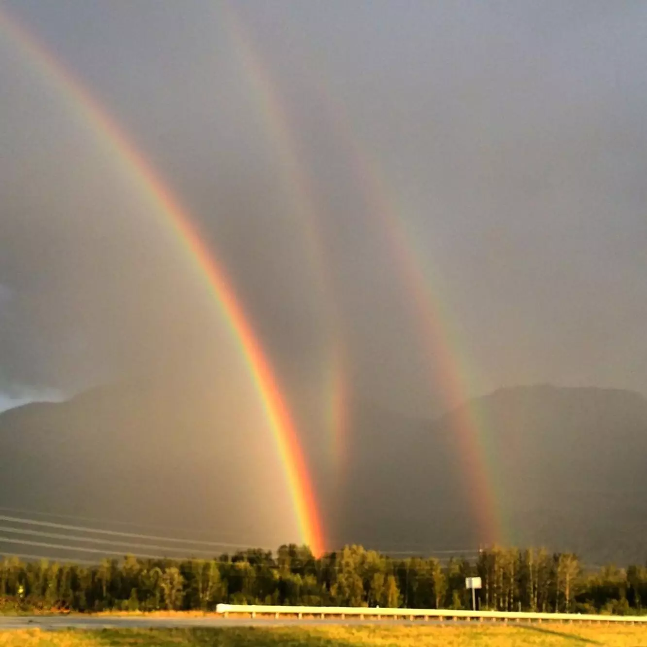 I doppi arcobaleni possono essere visti abbastanza spesso, ma gli arcobaleni tripli e quadrupli sono inimmaginabilmente rari. Un arcobaleno secondario si forma quando la luce viene rifratta due volte attraverso le goccioline d'acqua e contiene un ordine di colori invertito rispetto al primo. Fino a quando gli arcobaleni tripli e quadrupli non sono stati fotografati nel 2011, si è discusso se esistessero effettivamente.