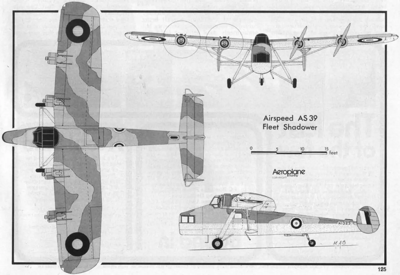 جنرل جهاز G.A.L. 38 Fleet Shadower II جي عالمي جنگ جي تاريخ ۾ سڀ کان وڌيڪ خاص جاسوسي گلائڊرز مان ھڪڙو آھي. اهو خاص طور تي جهاز جي گاڏين کان شروع ڪيو ويو ۽ خاموشيء سان رات جي وقت تمام گهٽ رفتار تي دشمن جي جهازن جي پيروي ڪرڻ لاء ٺهيل هئي. 38 فليٽ شيڊور ڊگھي عرصي تائين ترقي ڪئي ۽ آزمائشي ڪئي وئي، پر آخر ۾ انھن پروگرام کي بند ڪرڻ جو فيصلو ڪيو.