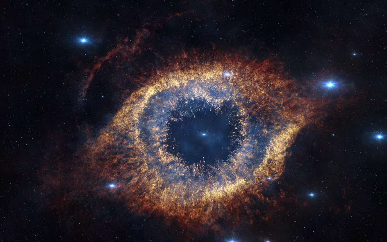 Aquarius තාරකා මණ්ඩලයේ Helix Nebula පෘථිවියේ සිට මනාව දිස්වේ. එය අභ්‍යවකාශය අනුව අපට ඉතා සමීපව පිහිටා ඇත්තේ ආලෝක වර්ෂ 700ක් පමණ දුරිනි. මෙය මධ්‍යයේ සුදු වාමනයෙකු සිටින තවත් ග්‍රහලෝක නිහාරිකාවකි.