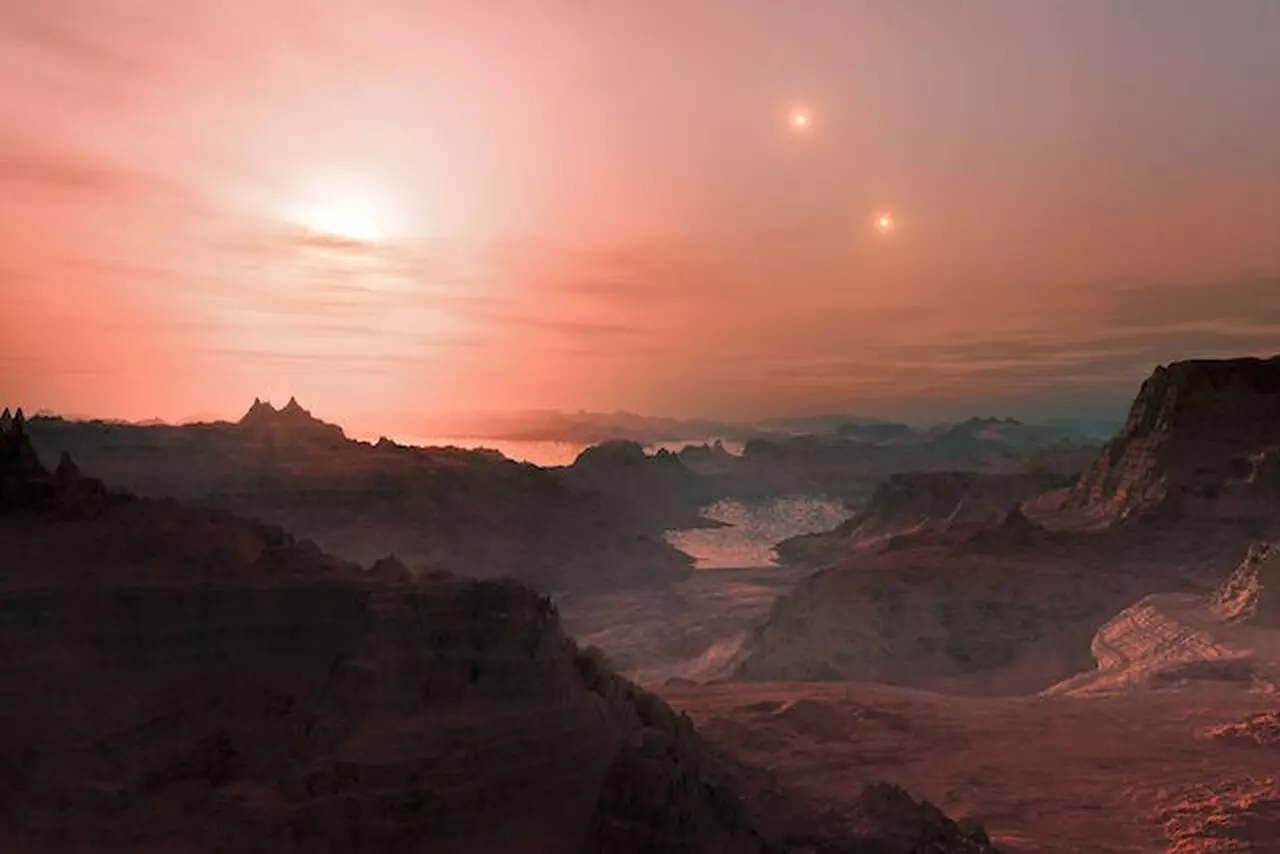 Το Gliese 667 Cc είναι κοντά μας - μόλις 22 έτη φωτός μακριά, στον αστερισμό του Σκορπιού. Είναι περίπου 4,5 φορές το μέγεθος της Γης και ένα έτος διαρκεί 28 ημέρες. Το αστέρι Gliese 667 C, ένας κόκκινος νάνος, μπορεί να φανεί ακόμη και από ένα ισχυρό τηλεσκόπιο από την επιφάνεια της Γης.