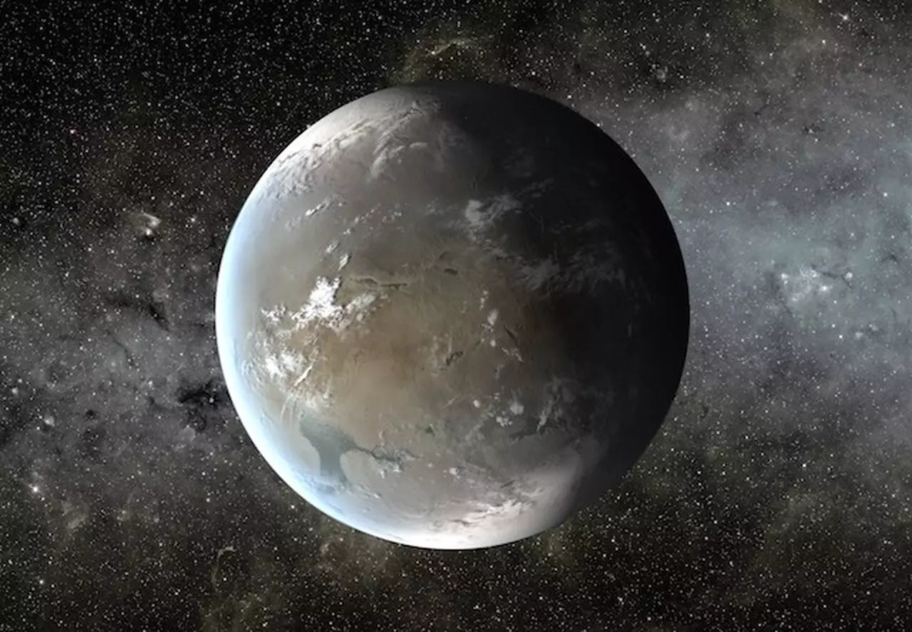 Kepler-62e आणि 62f हे आधीपासून परिचित असलेल्या Lyra तारकासमूहात 1400 प्रकाशवर्षांच्या अंतरावर आहेत. दोन्ही एक्सोप्लॅनेट जीवनाच्या अस्तित्वासाठी चांगले उमेदवार आहेत आणि शास्त्रज्ञांना खात्री आहे की त्यापैकी एक किंवा दोन्ही एकाच वेळी द्रव पाण्याने झाकले जाऊ शकतात.