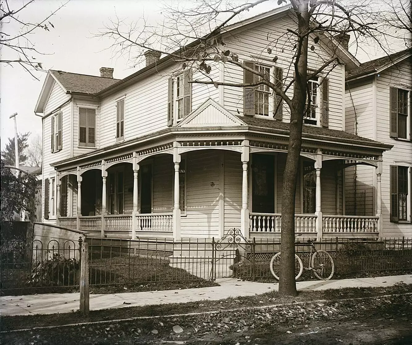 A casa onde vivían os irmáns Wright