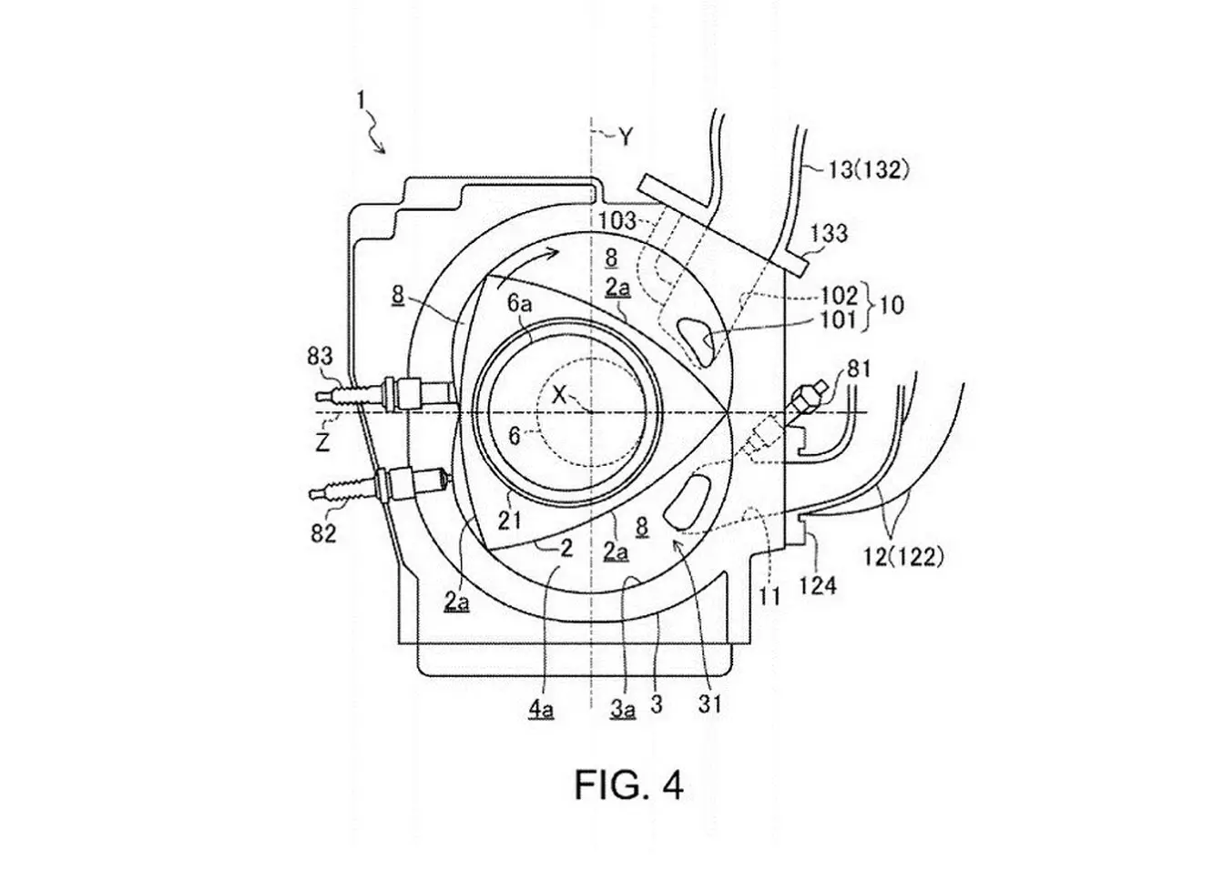 ម៉ាស៊ីន Mazda rotary piston turbo កម្លាំង 400hp 23567_1