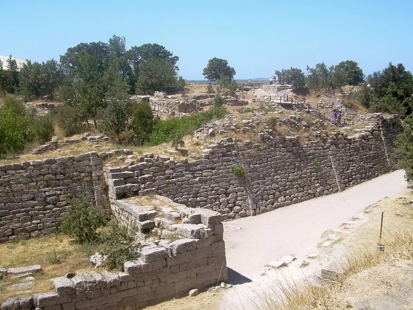 XIX asyryň özüni öwrenen nemes arheology Heinrih Şliemann Kiçi Aziýada, Peloponnese, şeýle hem meşhur gadymy Troýanyň ýerinde möhüm tapyndylary bilen meşhur boldy. Emma Gomeriň aýdan aýdymyny gazjak bolanda, Şliemann birnäçe çynlakaý ýalňyşlyk goýberdi we howlukmaçlyk we başarnyksyzlyk sebäpli harabalyklaryň bir bölegini ýok etdi.