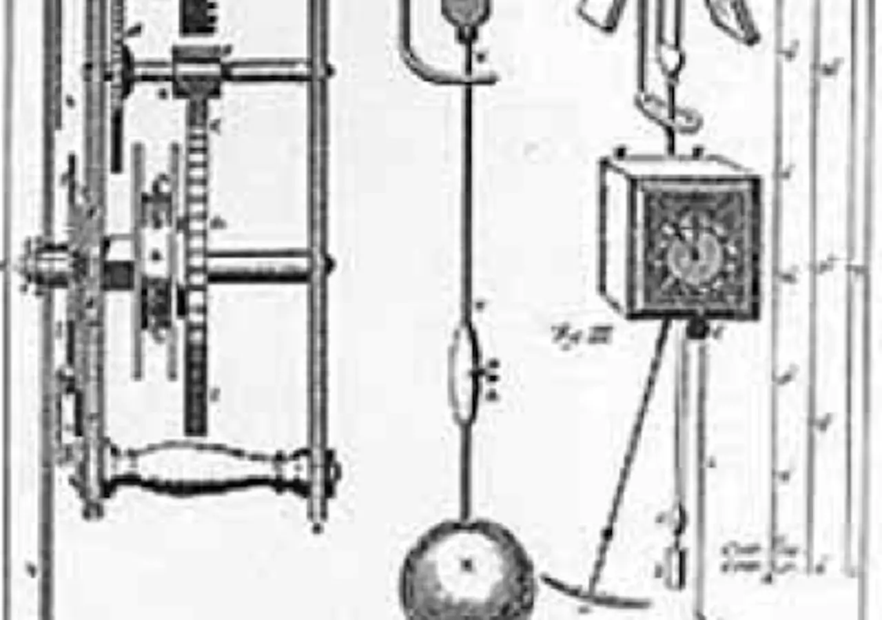 Famantaranandro Pendulum nataon'i Galileo Galilei. Rehefa nandinika ny fihetsehan’ny pendulum i Galilée tamin’ny 1641, dia nieritreritra ny foto-kevitry ny famantaranandro pendulum mandroso koa. Efa antitra loatra anefa izy ka tsy afaka naneho izany. Tamin'ny 1656, ilay mekanika holandey Christian Huygens dia namorona famantaranandro pendulum miasa tsara avy amin'ny sariny manokana, mitovy amin'ny hevitr'i Galileo.