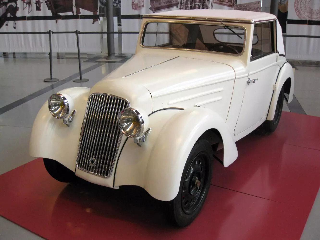 A.F.A. The company existed in 1943-1944 and built only a few copies of the only model with a 4-cylinder engine.