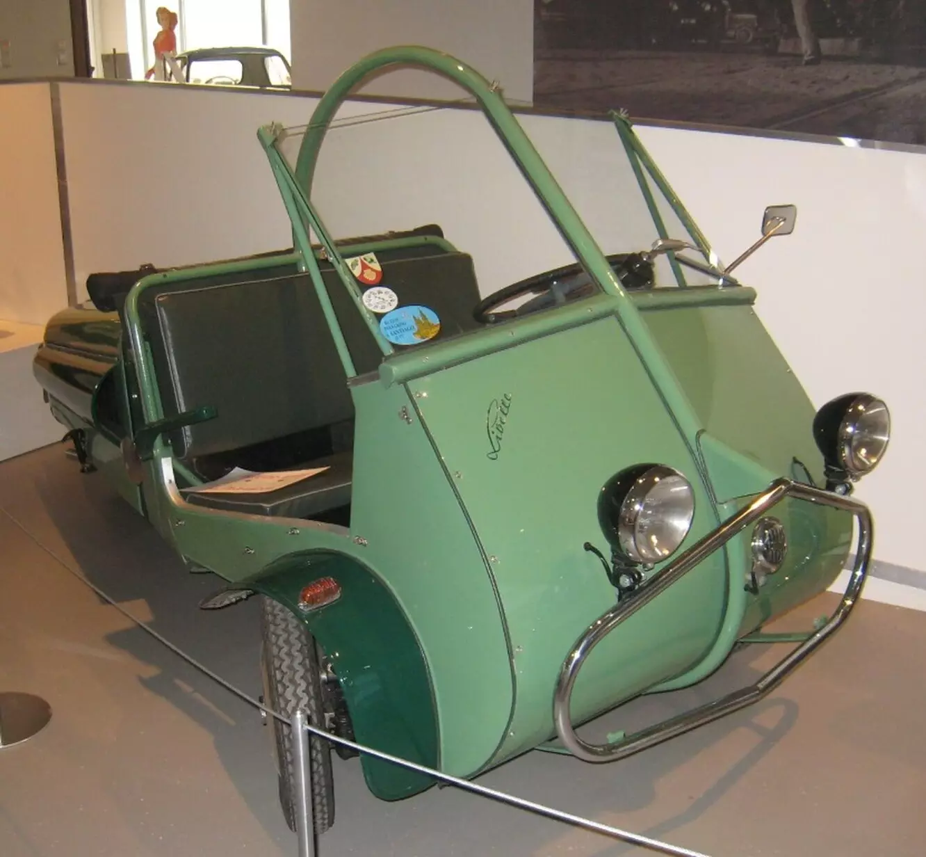 O le microcar Libelle na gaosia i Innsbrück mai le 1952 i le 1954. O se tasi o le 50 taavale ua gaosia o loo ola pea e oo mai i le taimi nei.