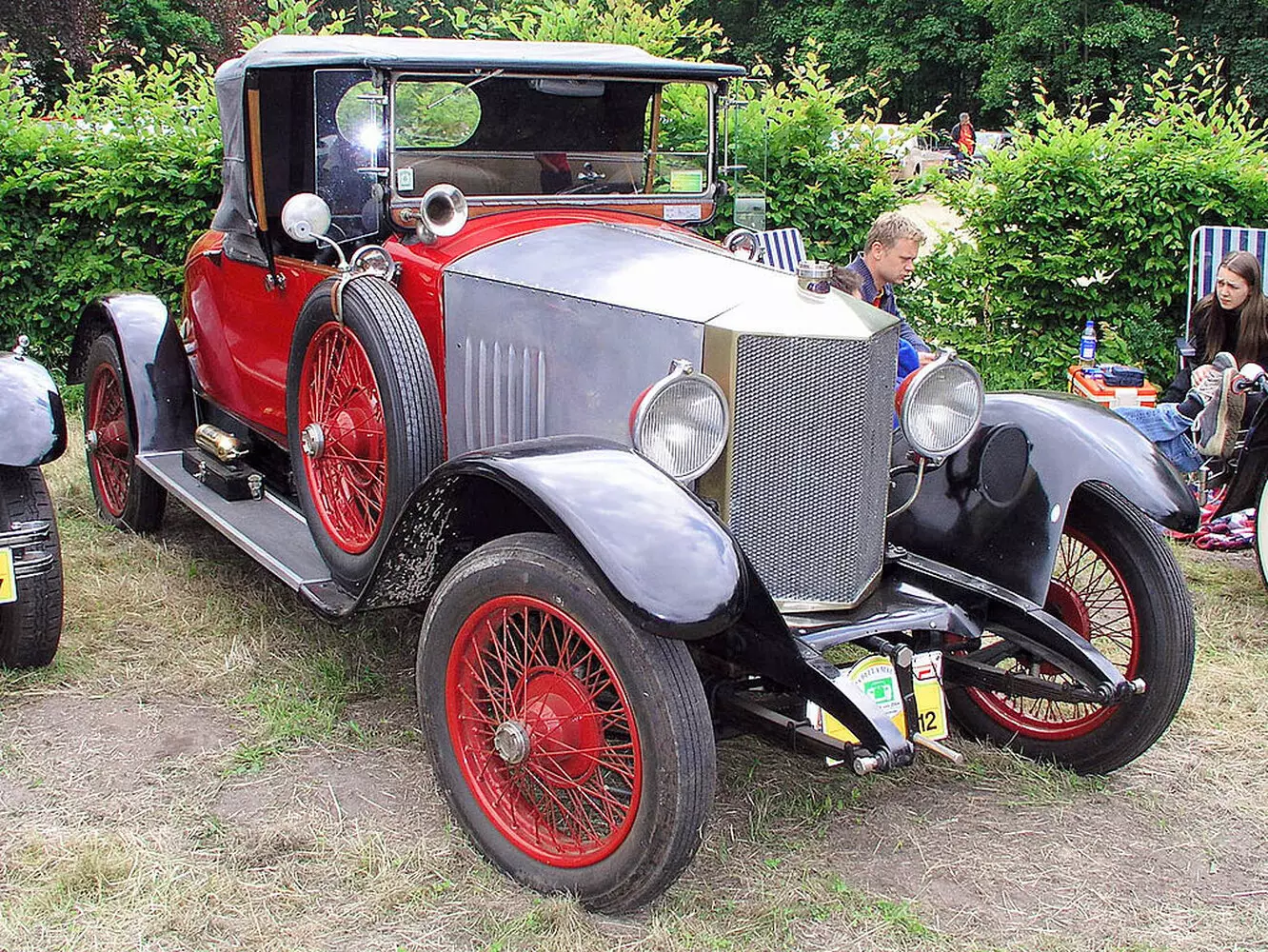 Métallurgique makke auto's fan 1898 oant 1928 foardat se opslokt waarden troch konkurrint Imperia. Ofbylde is in 1921 Métallurgique 12-14 HP sport roadster.