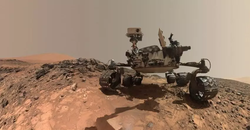 Curiosity знайшоў на Марсе зямныя камяні