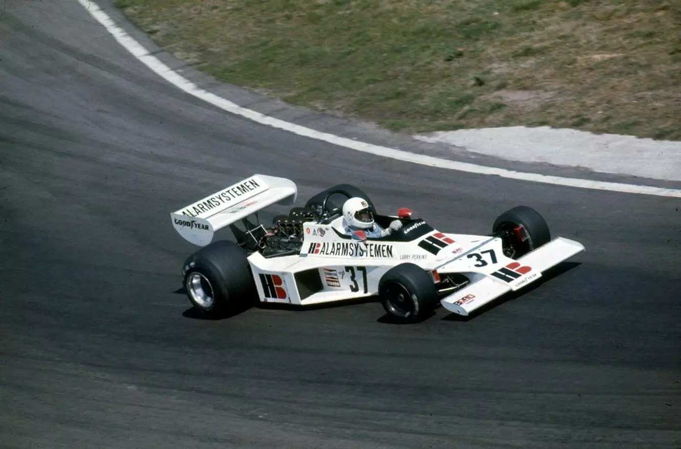 Boro. Dutch Formula 1 team from the kit car era. The team's only car, the Boro 001 (aka Boro N175) powered by a Ford Cosworth DFV, took part in eight Grands Prix in 1976 and 1977, Larry Perkins' best result being 8th at the 1976 Belgian GP.