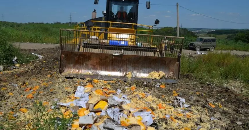 Munduan ekoizten diren elikagai guztien %20 zabor bihurtzen da