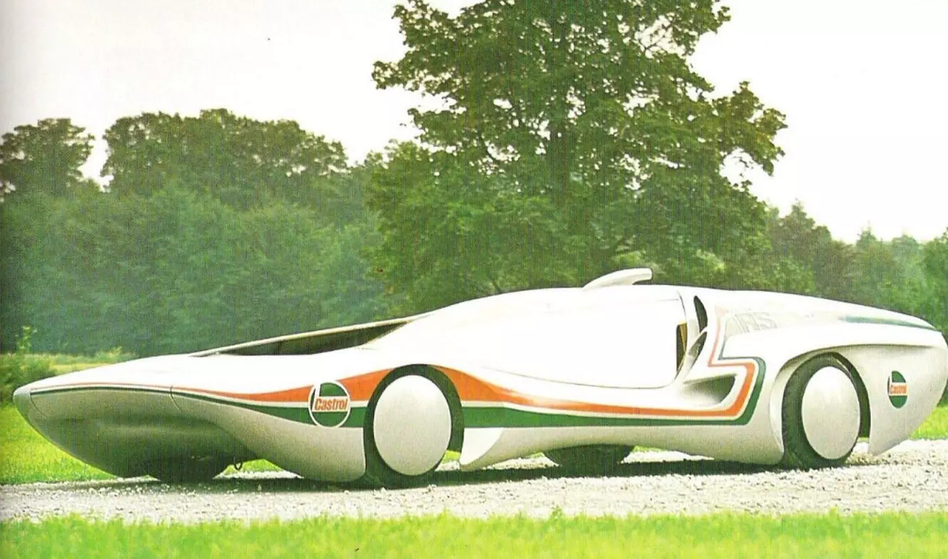 Colani New RS (1978). Plastik futurist espò machin ak yon koyefisyan trennen nan 0.24.