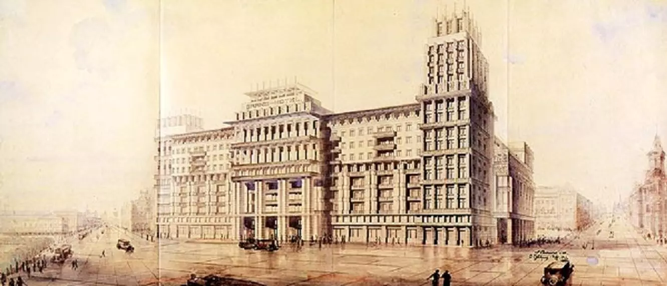 5 proyectos arquitectónicos de la URSS que no se materializaron 28170_1