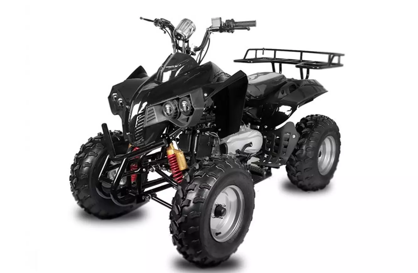 MMG (Minsk). Und noch ein Weißrusse, Molot Motors Group. Seit 2011 liefert das Unternehmen Ersatzteile und importierte Ausrüstung und produziert ATVs (und nicht nur) unter seiner eigenen Marke. Abgebildet ist das MMG Warrior Quad 150CC.