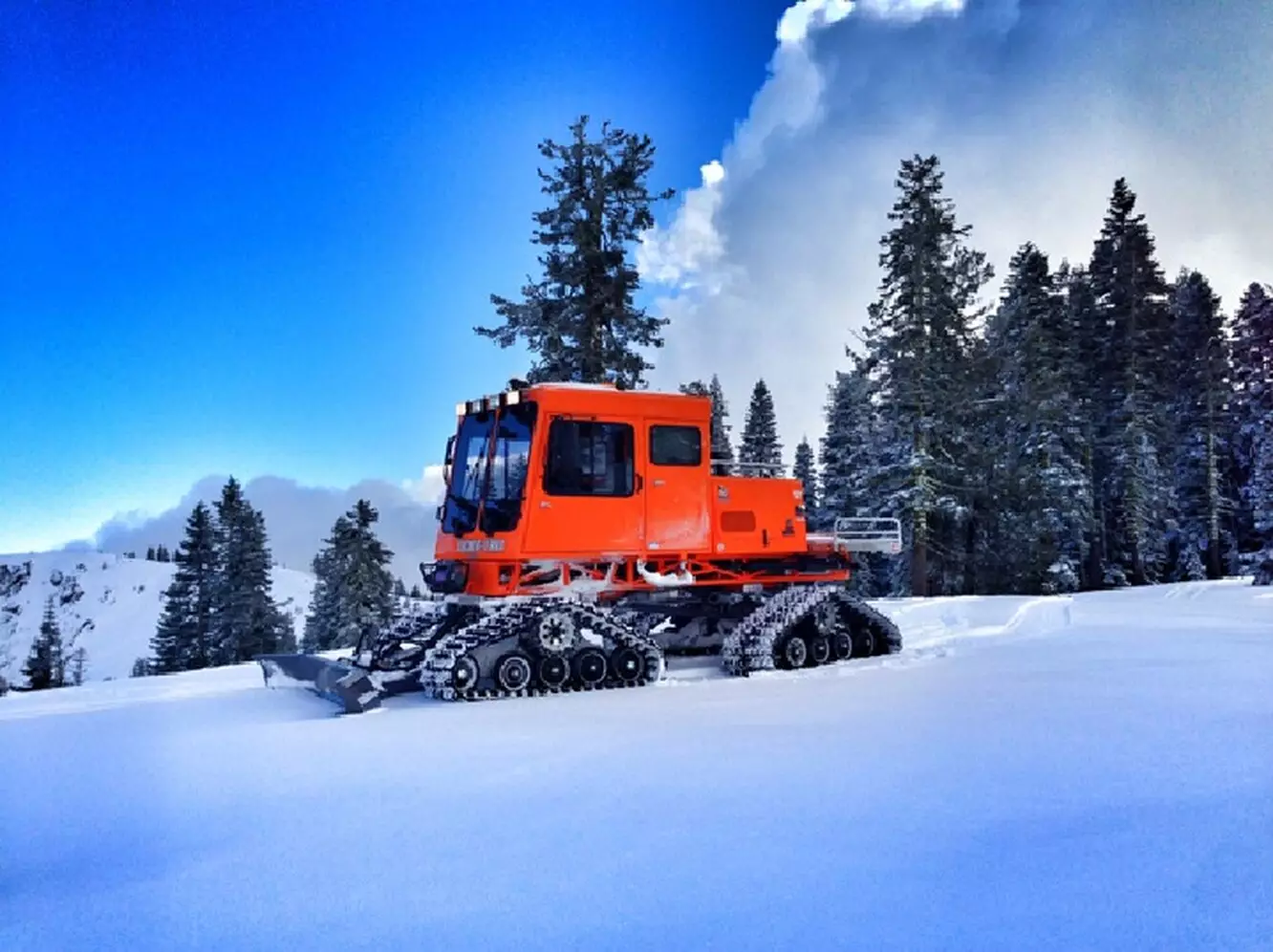 Tucker Sno-Cat (Medford, Oregon, USA). Firma działająca głównie na rynek amerykański, produkująca wszelkiego rodzaju skutery śnieżne i ratraki śnieżne oraz pewną ilość sprzętu rolniczego. Na zdjęciu 2000Xtra Lite Tucker-Terra z 130-konnym silnikiem Cummins.