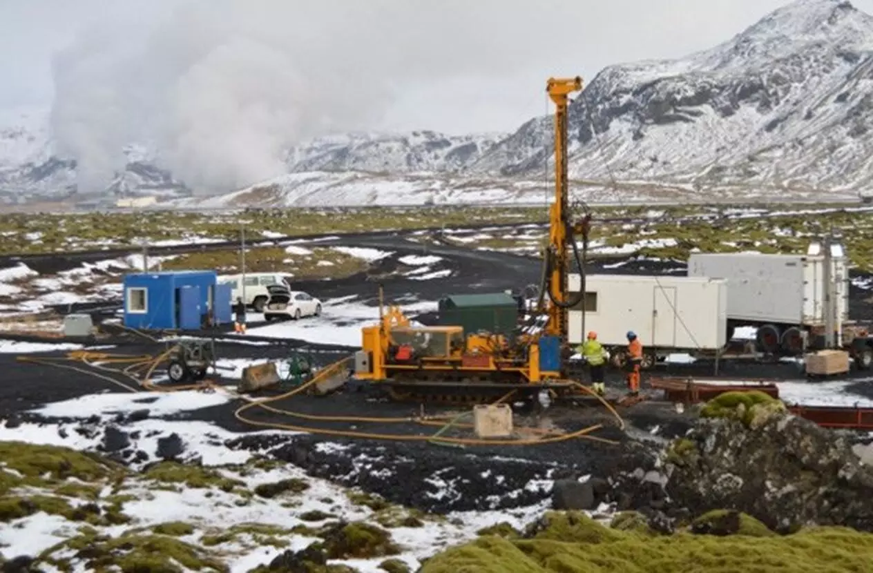 Carbon dioxide pumped into volcanic rocks turns basalt into carbonates and then into limestones. Usually this process takes thousands of centuries, but scientists from Iceland have found a way to speed it up to only a couple of years. In this way, excess carbon dioxide can be prevented from entering the atmosphere and a new source of minerals can be provided.