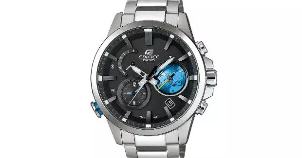 Casio Edifice EQB-600: sat sa brojčanikom u obliku planete Zemlje