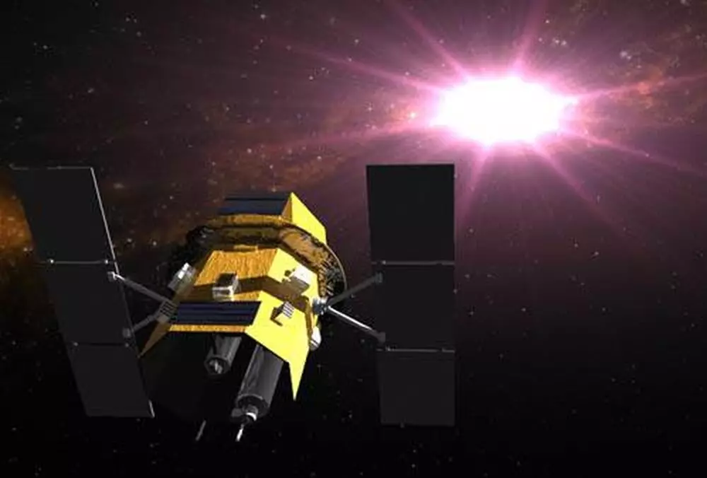 Satelit Swift dilengkapi dengan peralatan untuk merakam sinaran kosmik frekuensi tinggi