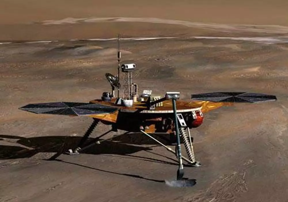 9个月后，凤凰号将开始在火星北极帽附近寻找水和有机物