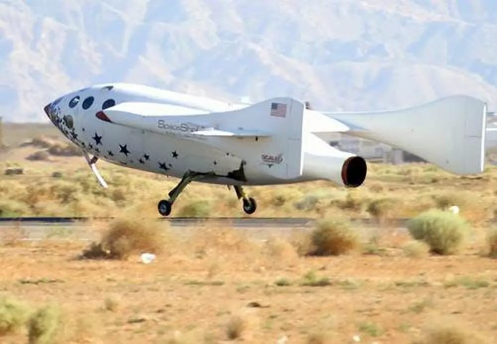 Povratak SpaceShipOnea Barta Rutana, dobitnika nagrade X