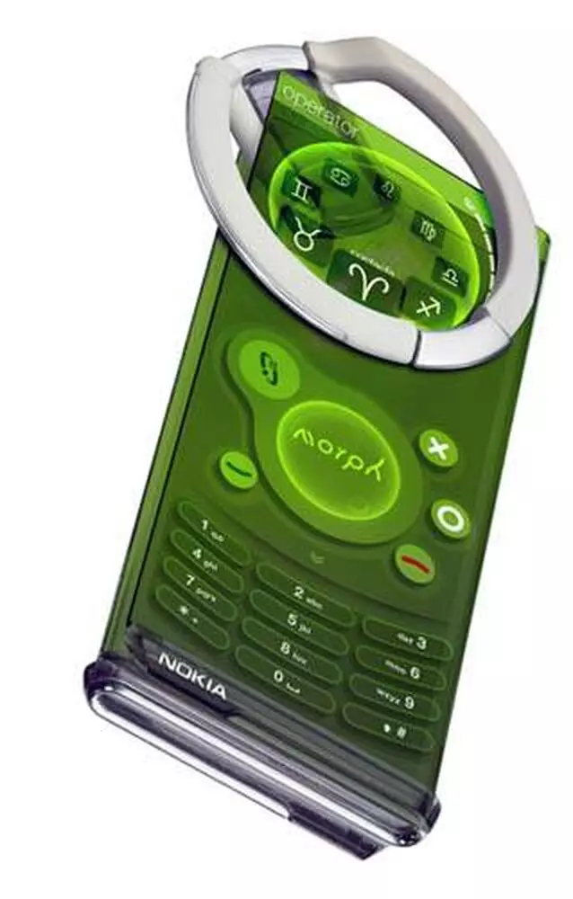 Nokia Morph tālruņa režīmā