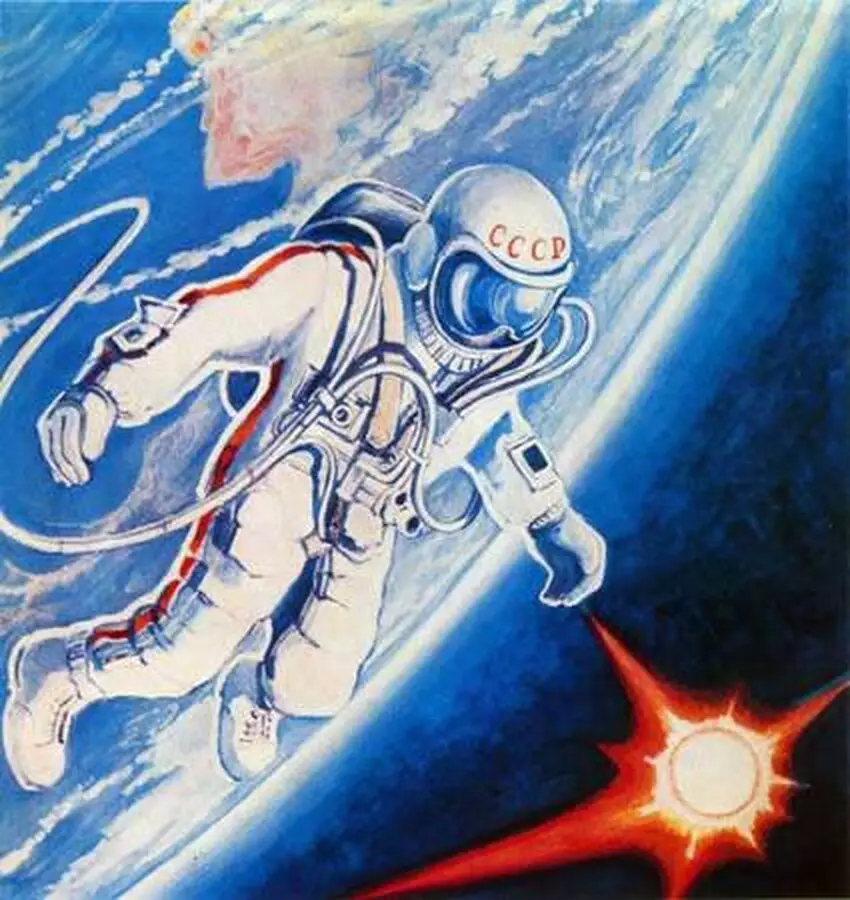 Alexei Leonov: spacewalk kuburikidza nemaziso e cosmonaut pachake. Musi wa18 Kurume ndiwo wakayeukwa chiitiko ichi chinokosha.