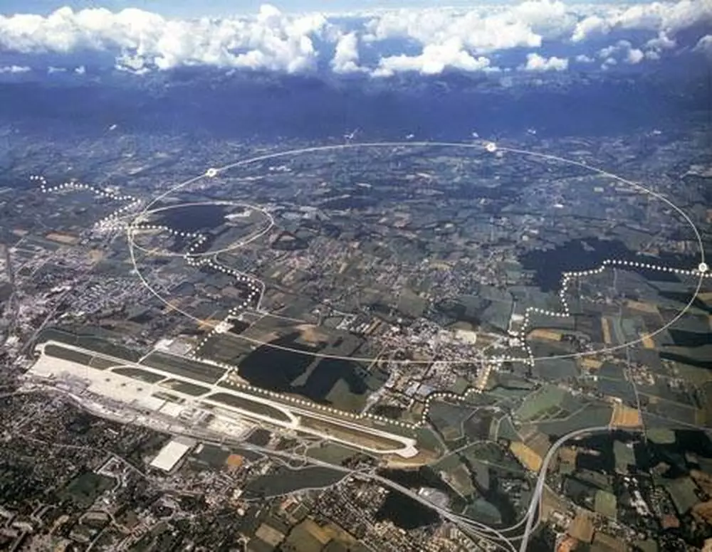 LHC: Túnel de 27 km de ancho enterrado entre 50 e 175 m baixo terra