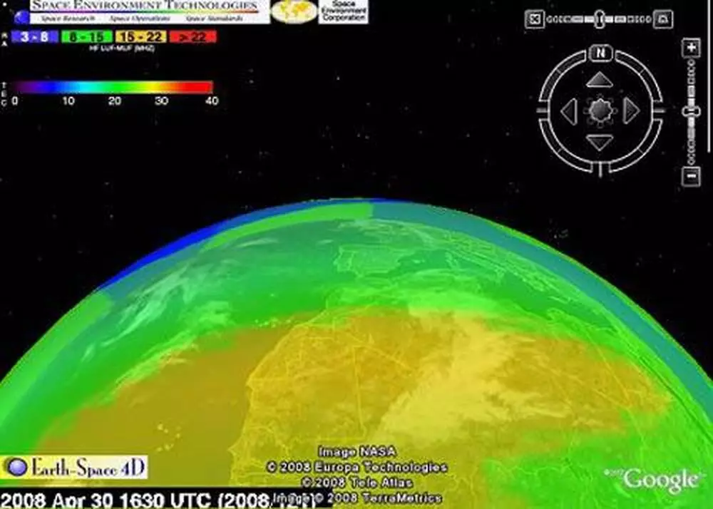 Den fjärde dimensionen av jonosfären: Att flyga över himlen 325761_1