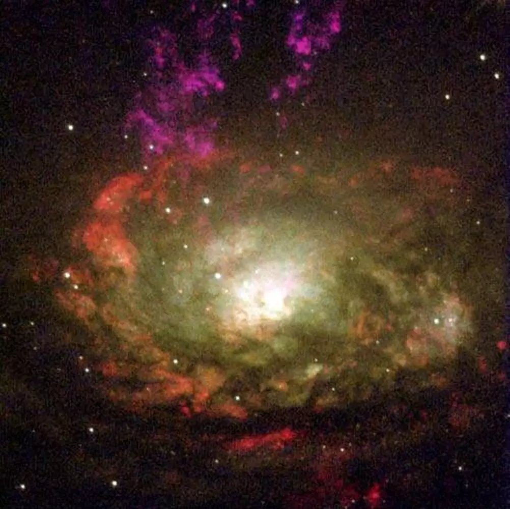 The Circulus Galaxy ແມ່ນຕົວແທນຂອງ galaxies Seyfert