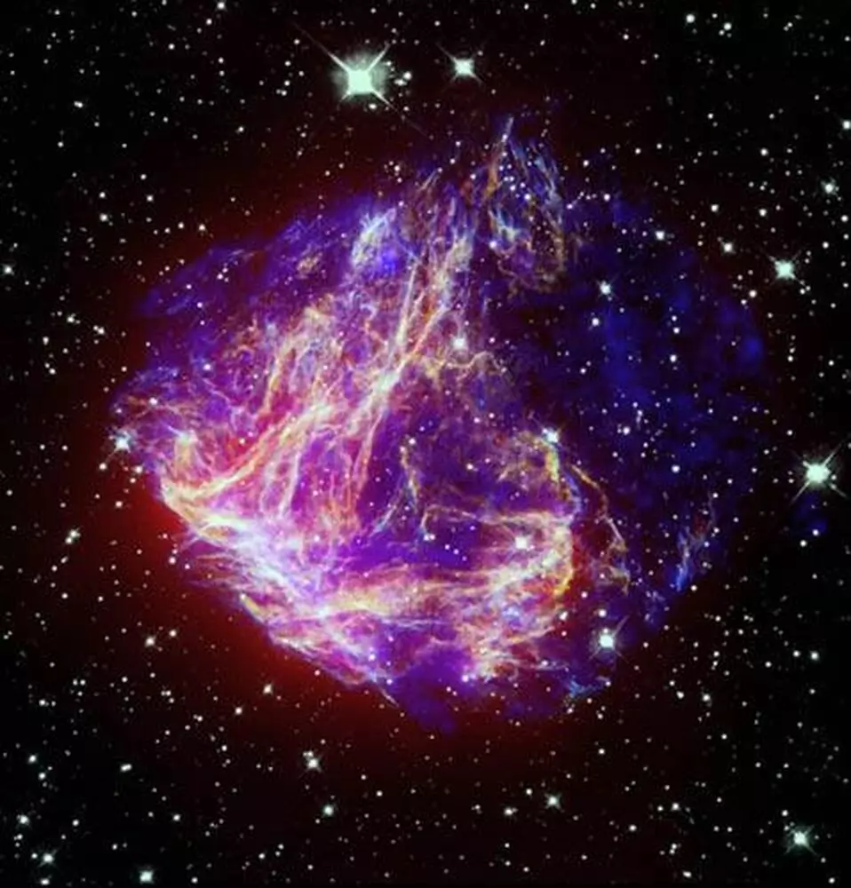 Det stora magellanska molnet är den ljusaste galaxen som är synlig från vår