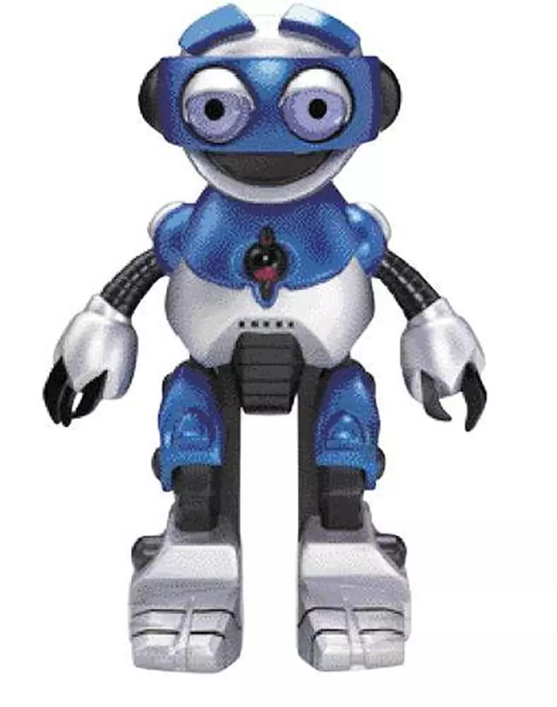 Ottobot Robot cheerful: canann amhráin agus scéalta grinn, tá a fhios aige conas constaicí a sheachaint agus gan titim síos an staighre
