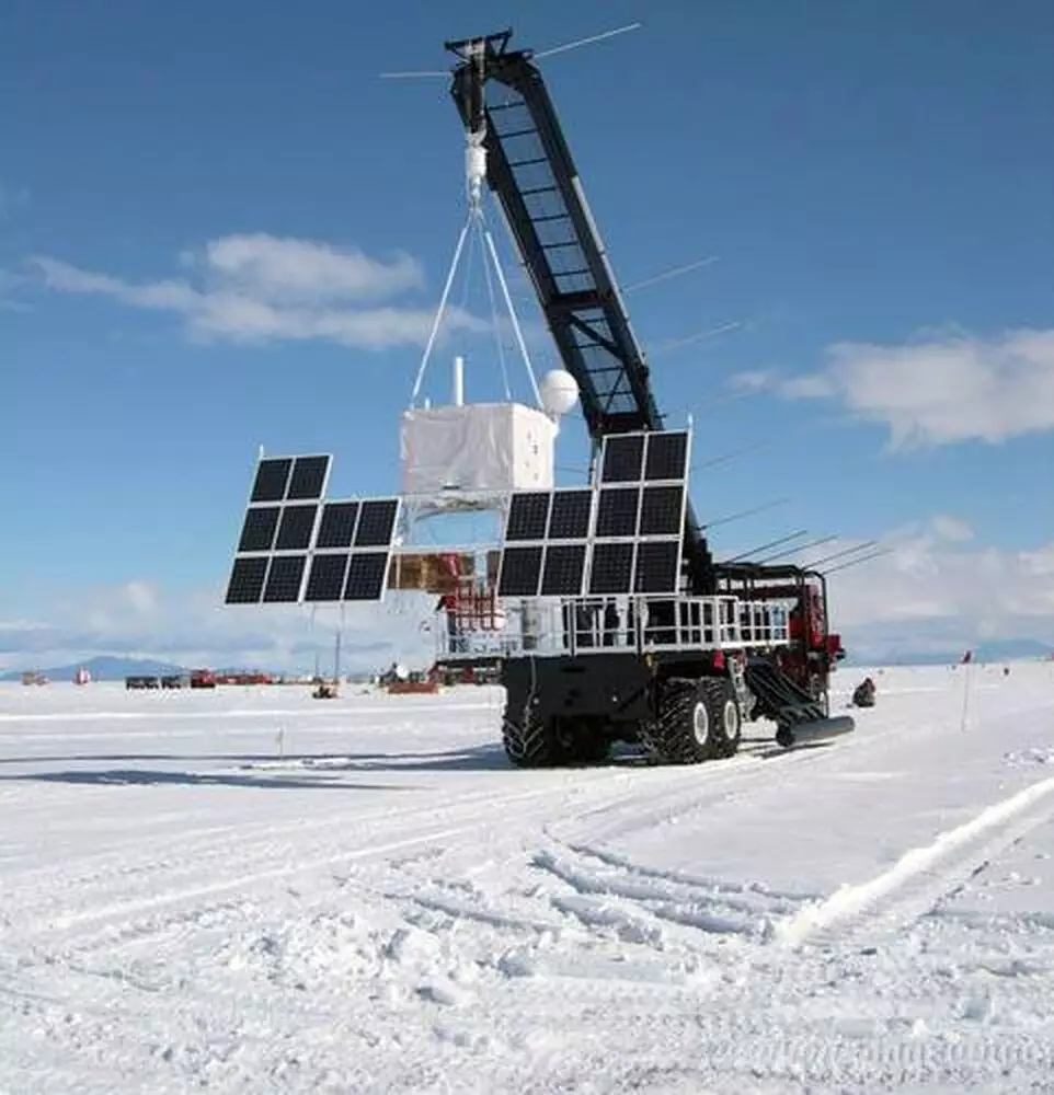 Descarga de la pelota antes del inicio: debe haber paneles solares a bordo para alimentar el equipo