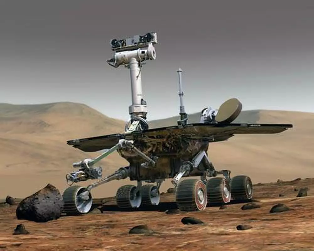 Sonda de oportunidades detida: os enxeñeiros están intentando descubrir se é perigoso un mal funcionamento na roda dianteira dereita do rover