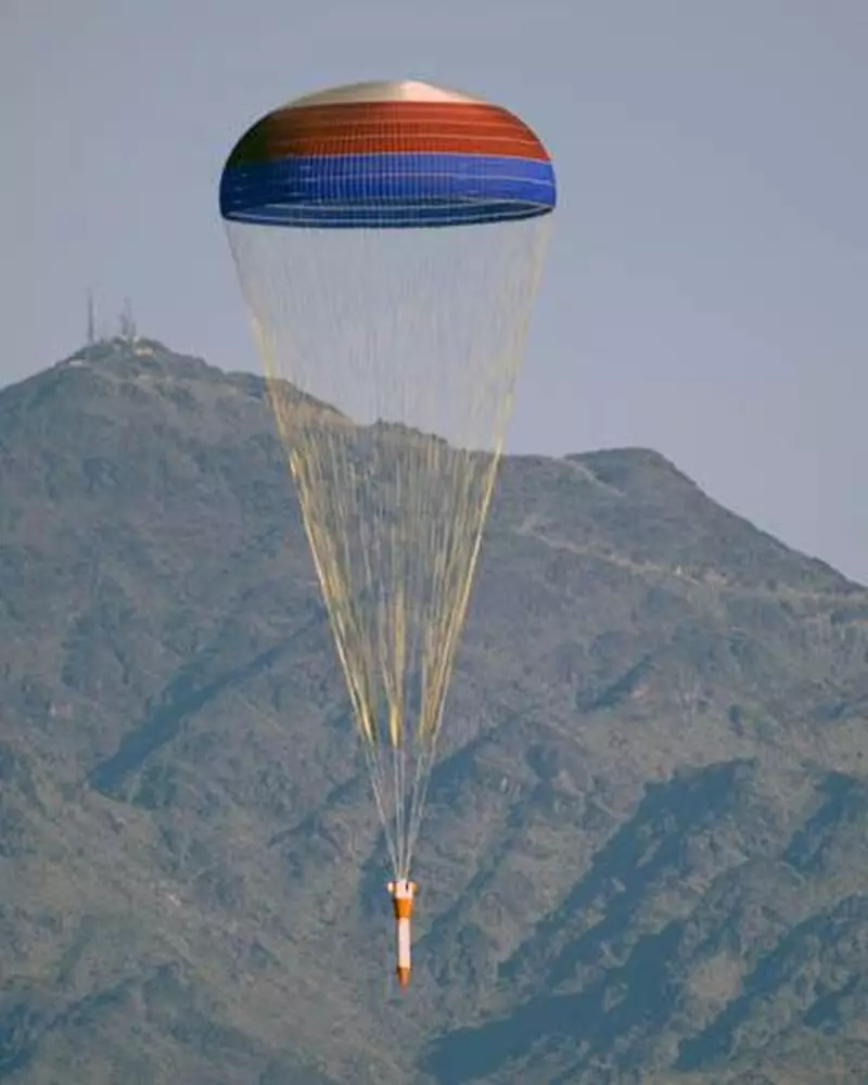 Başarılı paraşüt testi 28 Şubat 2009