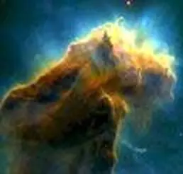 Ilanga lalingaba yiqoqo lezinkanyezi eliminyene - njengoba lenza ku-Eagle Nebula