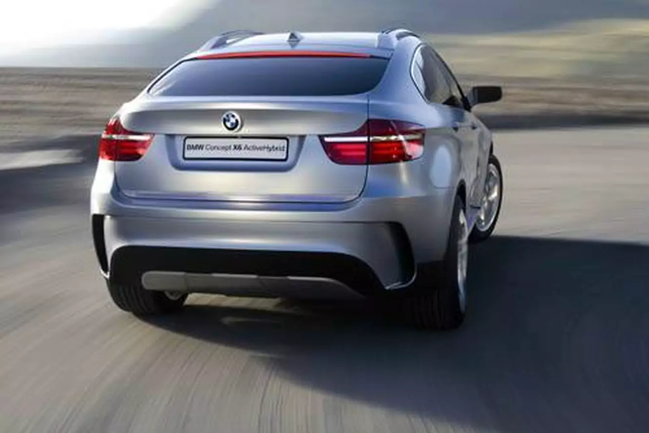 Hybrid và hệ truyền động của nó: BMW X6 ActiveHybrid